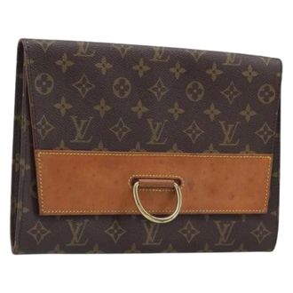 Louis Vuitton Sac pochette Monogram Pre-owned - Femme - Pre-owned - Brun - Taille: ONE Size