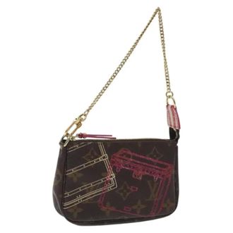 Louis Vuitton Pre-owned Toile sacs-louis-vuitton - Femme - Pre-owned - Brun - Taille: ONE Size
