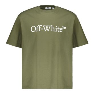 Off-white Homme, Tops, Vert, Taille: XL T-Chemises