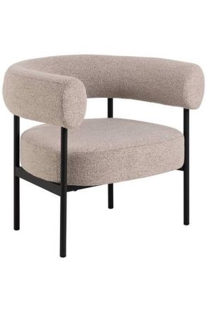 CARRYHOME Cocktailsessel, Beige, Textil, 78.5x71x67.5 cm, Wohnzimmer, Sessel, Polstersessel