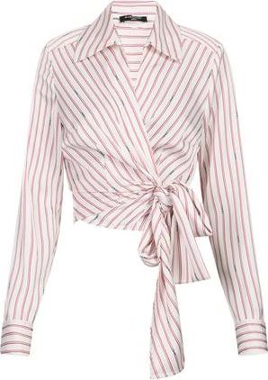 Guess Chemise coupe portefeuille ray&eacute;e