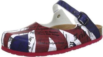 Dr. Brinkmann 600276, Mules Femme - Rouge (Blau/Weiß/Rot 0), 38 EU