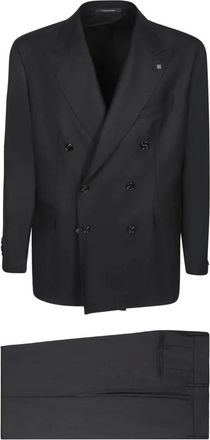 Tagliatore Homme, Costumes, Noir, Taille: M Single Breasted Suits