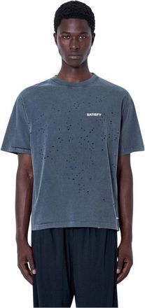 SATISFY MothTech T-Shirt - - Tops - Herren - Grau - S