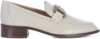 Tod's Femme, Chaussures, Blanc, Taille: 40 EU Kate Mocassins