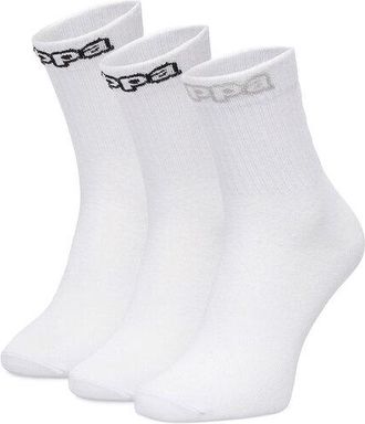 Kappa Lange Socken CEO_KR_KAPPA_ 004_W_AW25 Weiß