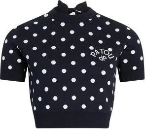 Patou Femme, Pulls, Bleu, Taille: 42 FR Top E26
