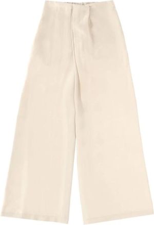 Alysi Femme, Pantalons, Beige, Taille: 36 FR Tailored Pants