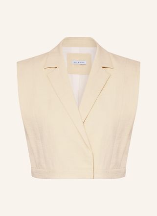 Mrs & Hugs Mrs & Hugs Cropped-Weste beige