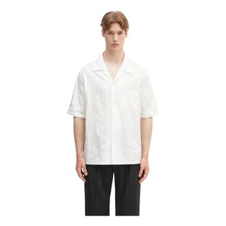 Our Legacy Chemise Heusen Manches Courtes - Homme - Chemises - Blanc - Taille: M