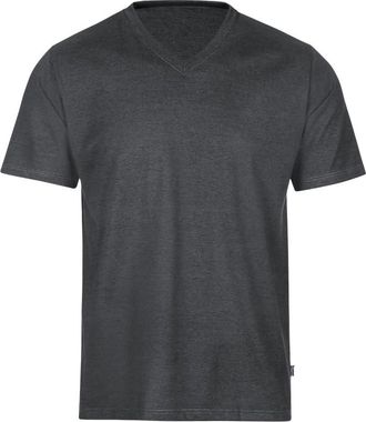 Trigema Herren T-Shirt 637203, Gr. XXXXX-Large, Grau (grau-melange 109)