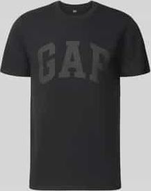 GAP T-Shirt mit Logo und Rundhalsausschnitt