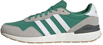 adidas Homme Run 60s 4.0 Shoes, Court Green/FTWR White/Grey Two, 41 1/3 EU