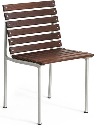 HAY [GEBRAUCHT] B-Ware Hay Traverse Outdoor Stuhl Gartenstuhl Aluminium Esche Ge&ouml;lt Outdoorstuhl