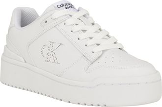 Calvin Klein Damen Ashier Sneaker, Weiß 140, 36.5 EU