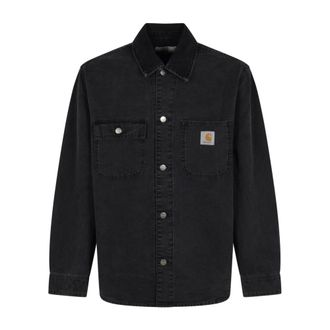 Carhartt Work in Progress Homme, Chemises, Noir, Taille: S Mitch Shirt Jacket