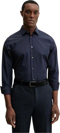 Paul Smith Homme, Chemises, Bleu, Taille: L Chemise en popeline de coton