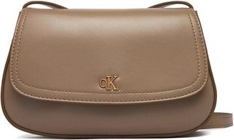 Calvin Klein Handtasche Ck Flap Camera Bag LV04F3421G Beige