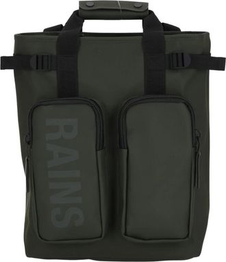 Rains Texel Tote Rucksack - - Bags - unisex - Gr&uuml;n - ONE SIZE