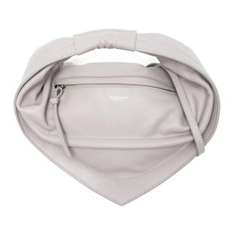 Federico Cina Femme, Sacs, Gris, Taille: ONE Size Midi Tortellino Bag