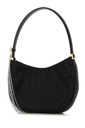 Magda Butrym Womens Embellished Leather Vesna Handbag Black Borse A Mano Bag