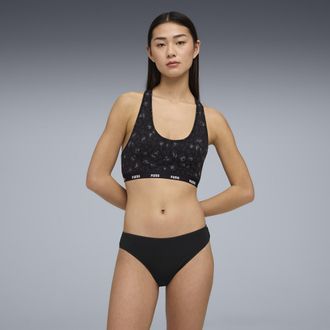 Puma Lot de 3 culottes PUMA Femme, V&ecirc;tements, Noir, XXL