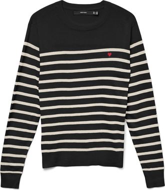 Vero Moda Vmdory Ls O-Neck Pullover Boo