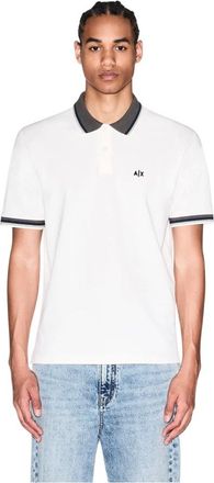 A|X Armani Exchange Homme, Tops, Beige, Taille: S Polo en Coton