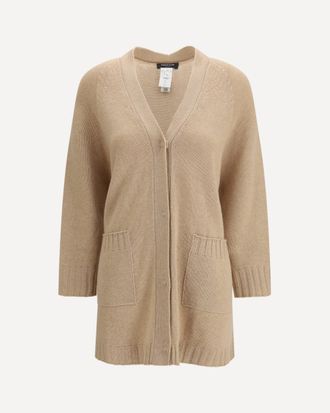 Fabiana Filippi Cardigan in fine knit with a V-neckline Female 42