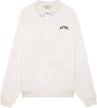 Autry Homme, Sweatshirts et sweats &agrave; capuche, Blanc, Taille: XS SweaT-shirts