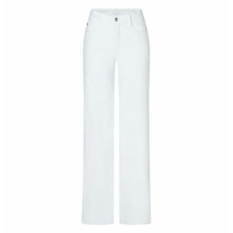 M.A.C Jean femme jambe large - Femme - Jeans - Blanc - Taille: W32 L32