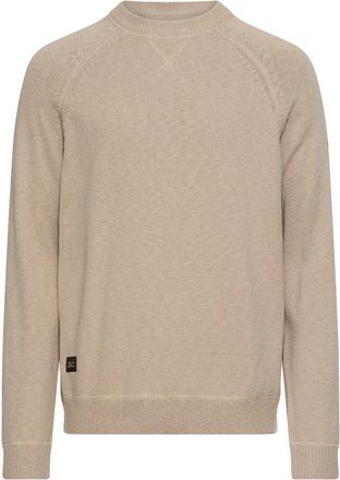 Camel Active Herren Strickpullover mit Rundhalsausschnitt Beige, Menswear-XXL