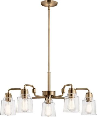 Kichler Kichler - Elstead Aivian Mehrarmige Deckenleuchte aus verwittertem Messing