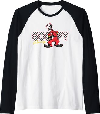Disney Goofy Racing Mickey & Friends Race Car Drivers Raglan