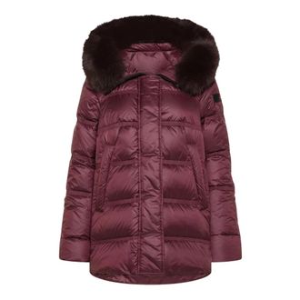 Peuterey Mittellange Daunenjacke - - Jackets - Damen - Rot - M