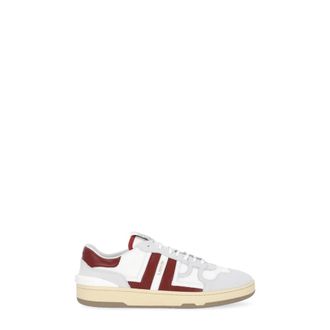 Lanvin Wei&szlig;e Leder-Sneakers - - Shoes - Herren - Wei&szlig; - 42 EU