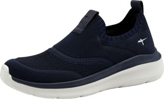 Tamaris Comfort Damen Slip On Sneaker zum Schlupfen Vegan, Blau (Navy), 40 EU