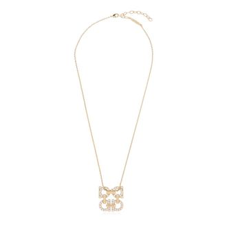 Ferragamo Halskette mit Anh&auml;nger - - Accessories - Damen - Gelb - ONE SIZE