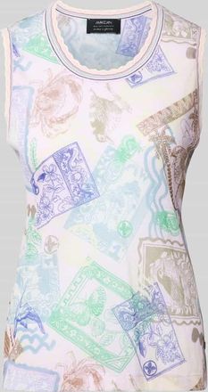 Marc Cain Top in Strick-Optik mit Baumwoll-Anteil