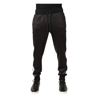 Dolce & Gabbana Polyester Skinny Jogger Hose - - Trousers - Herren - Braun - L
