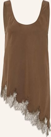 Moss Copenhagen Msch Copenhagen Top Mschvictoria Thea Mit Spitze braun