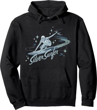 MARVEL Fantastic Four: First Steps Silver Surfer Retro 60s Pullover Hoodie