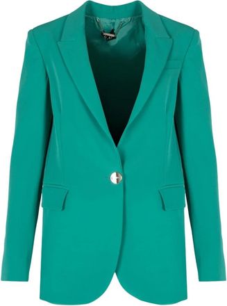 Liu Jo Einknopf-Blazer - - Jackets - Damen - Gr&uuml;n - 2XS