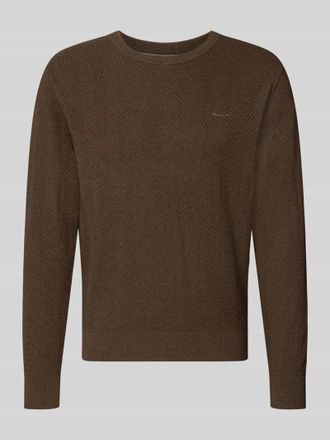 GANT Regular Fit Pullover aus Baumwoll-Woll-Mix