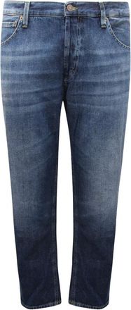 Dondup Brighton Carrot Fit Pantalons - Homme - Jeans - Bleu - Taille: W36