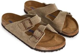 Birkenstock Sandales Arizona en cuir retourn&eacute;