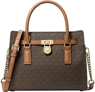 Michael Kors Sac &agrave; main Hamilton &agrave; imprim&eacute; logo