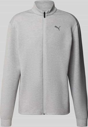 Puma Sweatjacke mit Stehkragen und Logo