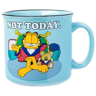Silver Buffalo Garfield Keramiktasse Not Today, Camper, 590 ml