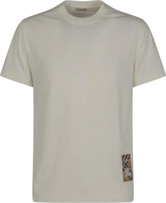 Burberry Homme, Tops, Blanc, Taille: S Sp25-Mw-For-2.6.094